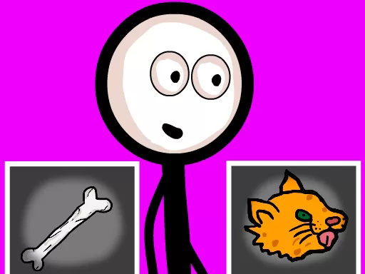 Stickman Choosing actions | Free Online Games